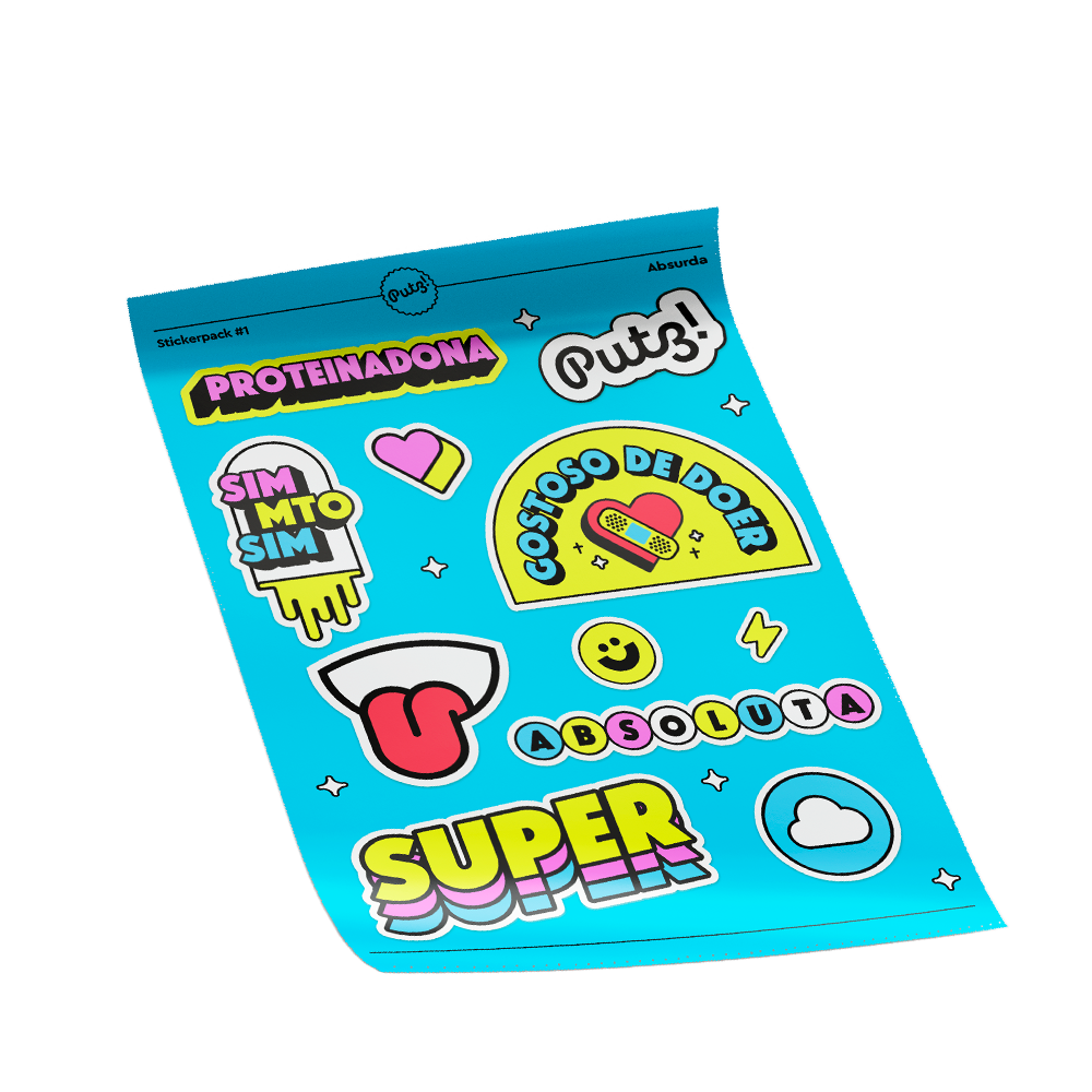 Stickers Putz! Proteinadona | Putz!
